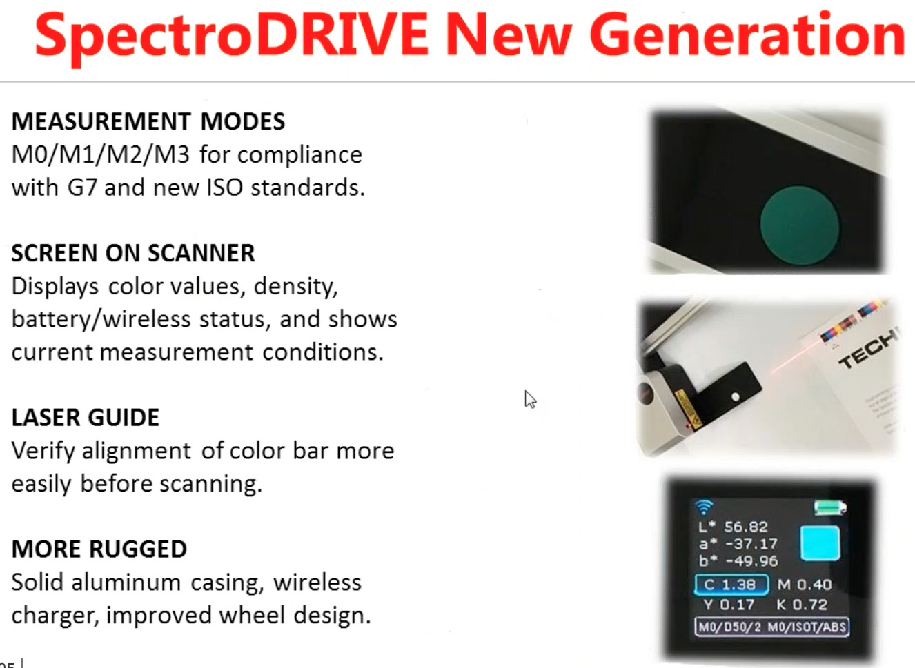 Exciting New Techkon Releases for Color Measurement - All Printing ...