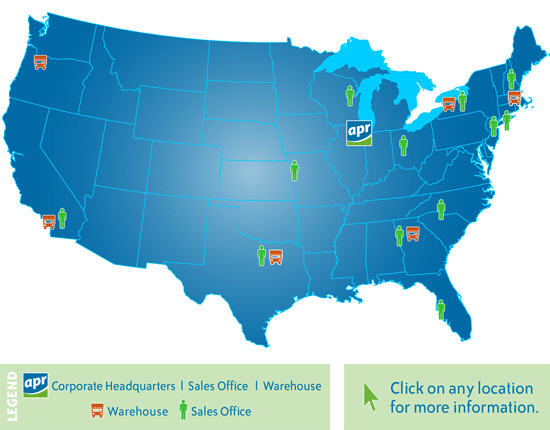 APR Locations - All Printing Resources